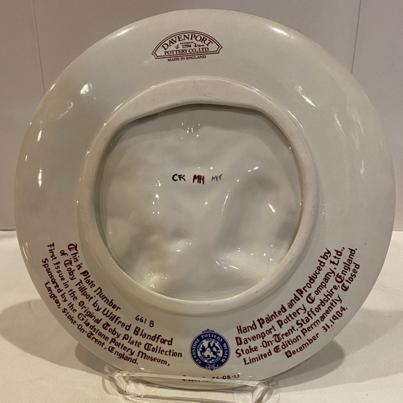 Toby Plate Collection | Accents | Toby Plate Toby Filipot St Issue ...